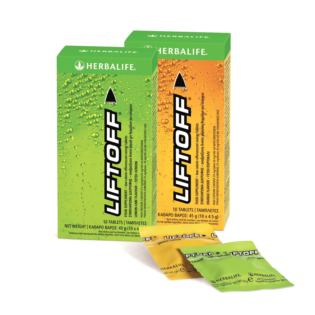 LiftOff ® Lemon-lime 10 tablets 45 g – hl24store